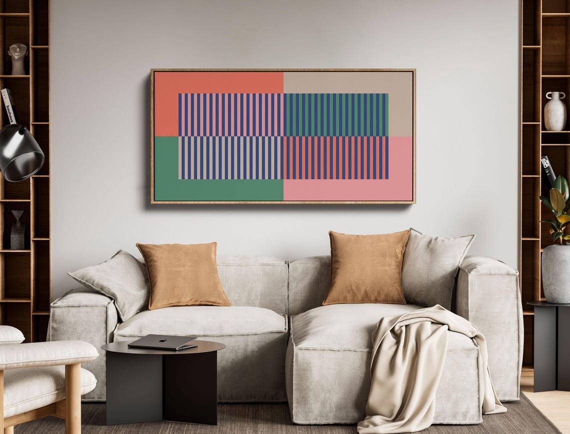 Long Narrow Horizontal Wall Decornull