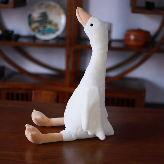 Long Neck Goose Stuffed Plush Doll Cute Soft Stuffed Dolls Plushie ...