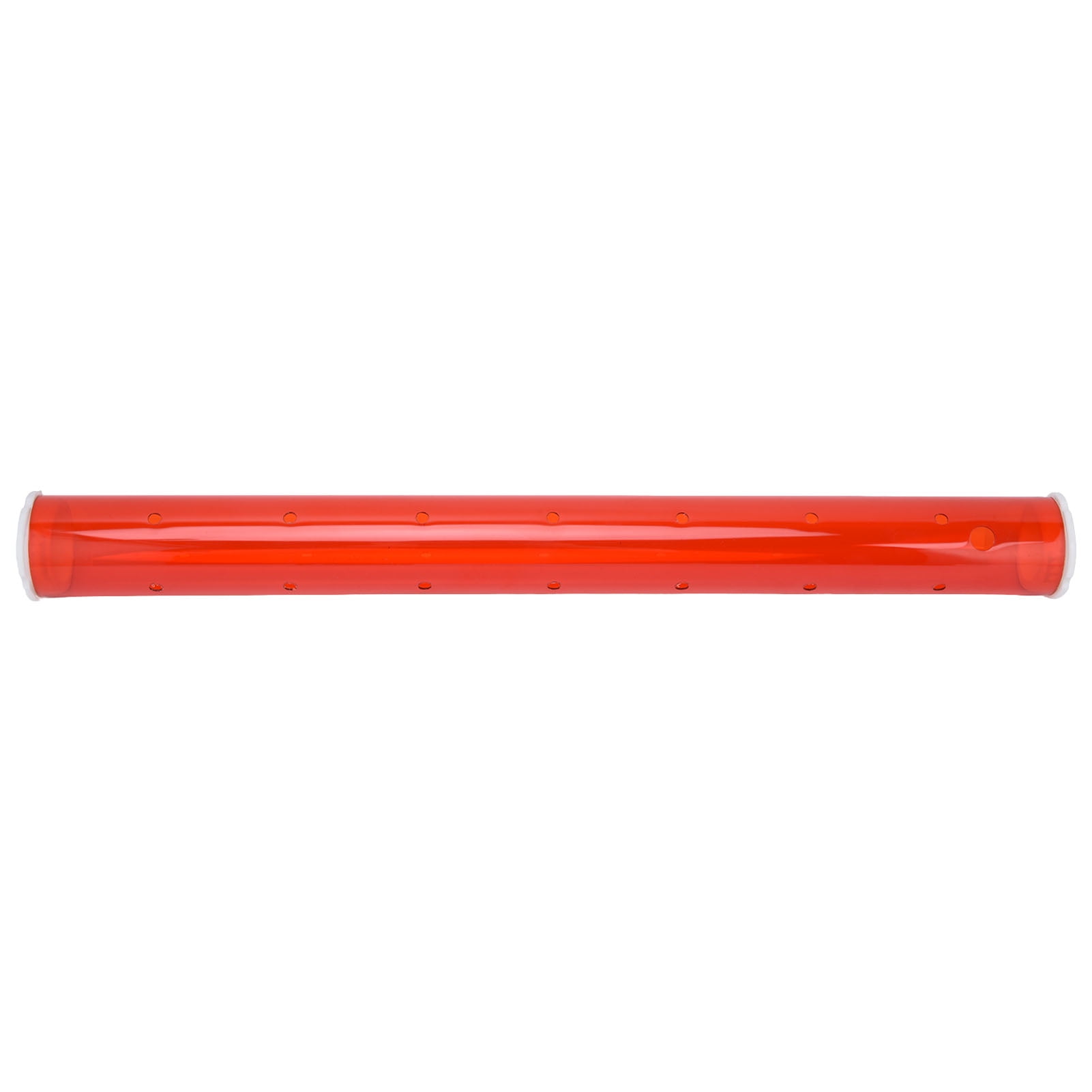 Long Pipe Bird Feeder, Red Transparent Plastic Pipe with Lid for ...