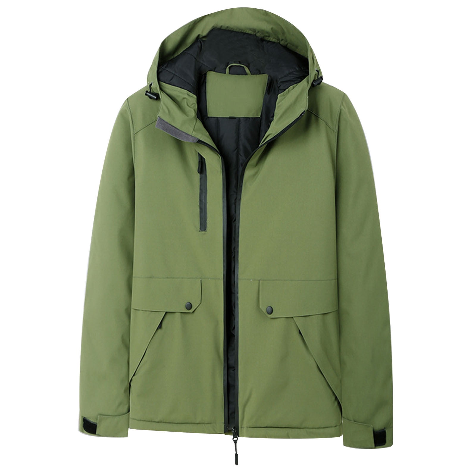 Long Rain Jacket Womens Lightweight Raincoats Rain Jackets Plus Size ...
