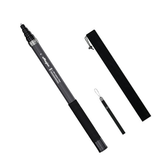 Long Reach 300cm Carbon Fiber Selfie Stick 5 Adjustable Length ...