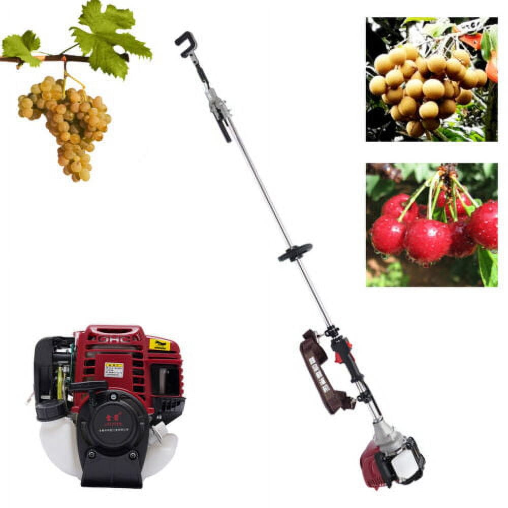 Long Reach 35.8CC 4 Stroke Gasoline Telescopic Fruit Harvester Picker ...
