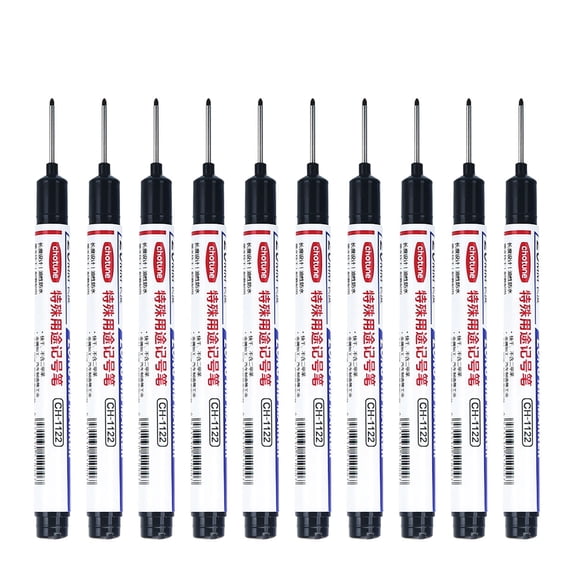 Long Reach Deep Hole Marker Pens for Construction Carpentry and Metal ...