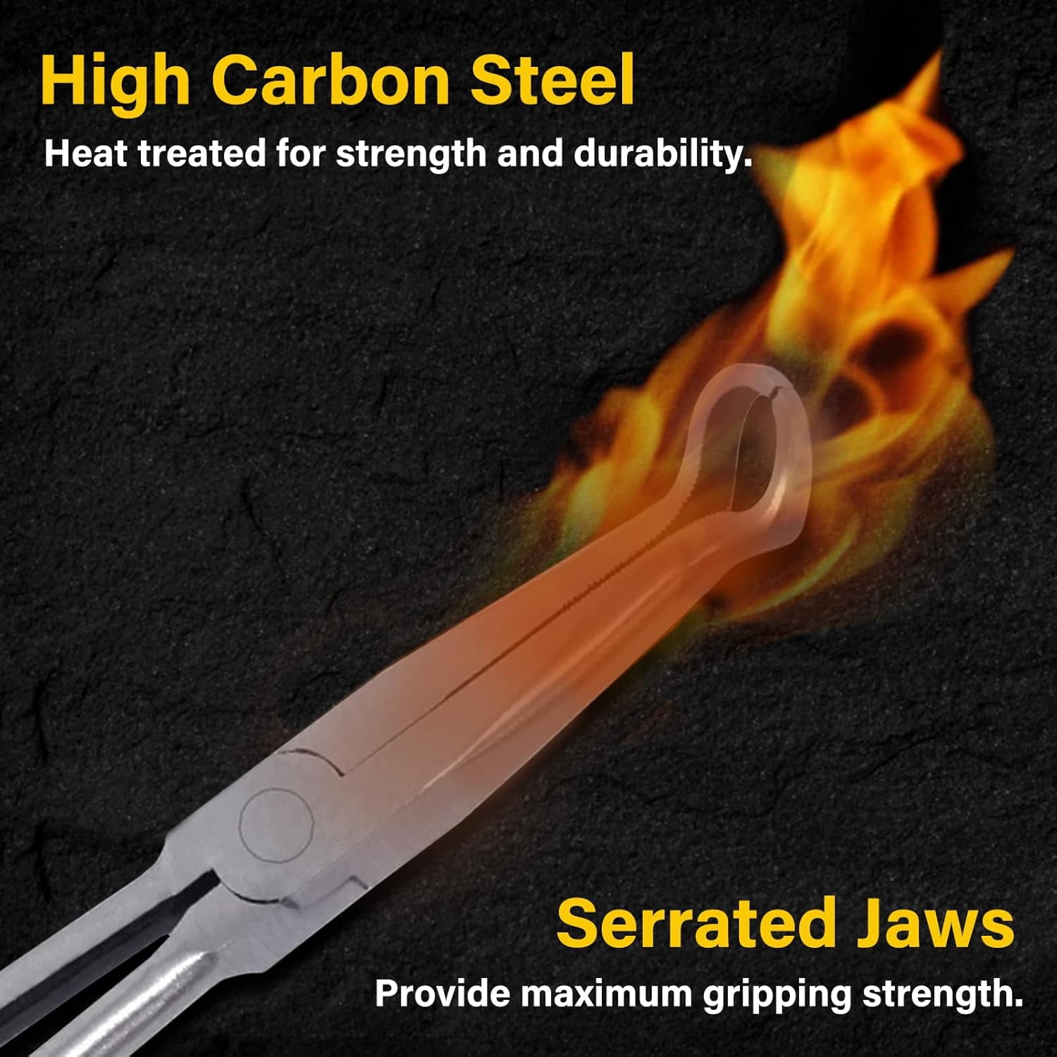 Long Reach Hose Grip Pliers 11 Inches Ring Nose 3/5 Inch Diameter ...