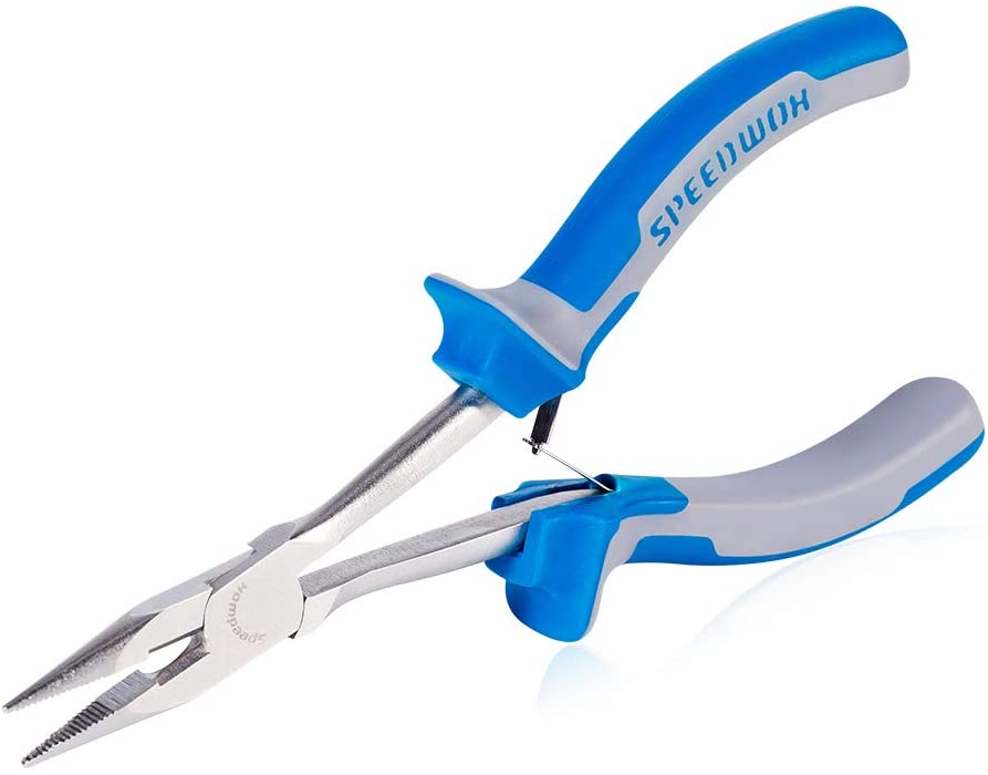 Long Reach Long Nose Pliers 6 Inches Mini Wire Cutter Side Cutting Slim ...