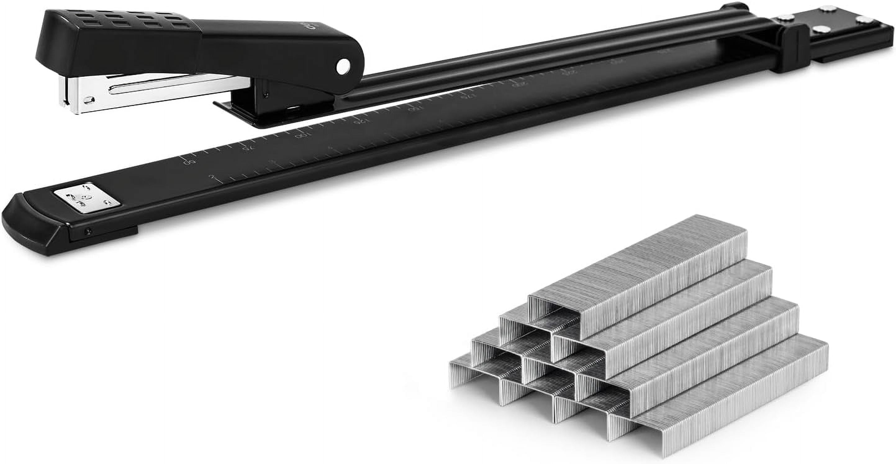 Long Reach Stapler with 1000 Staples, 20 Sheet Capacity, Long Arm ...