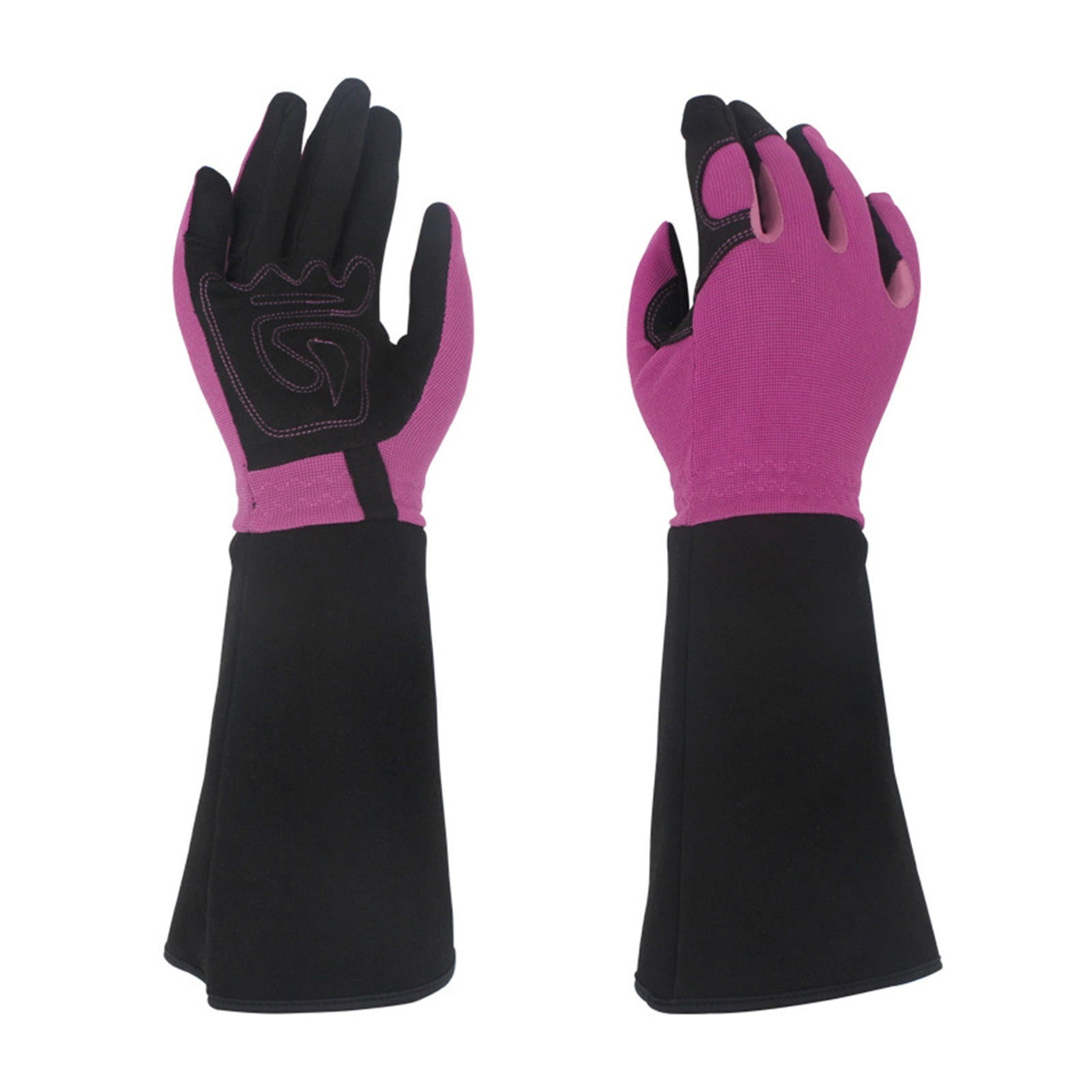 Long Rose Pruning Garden Gloves Puncture Resistant Work Yard Glove ...