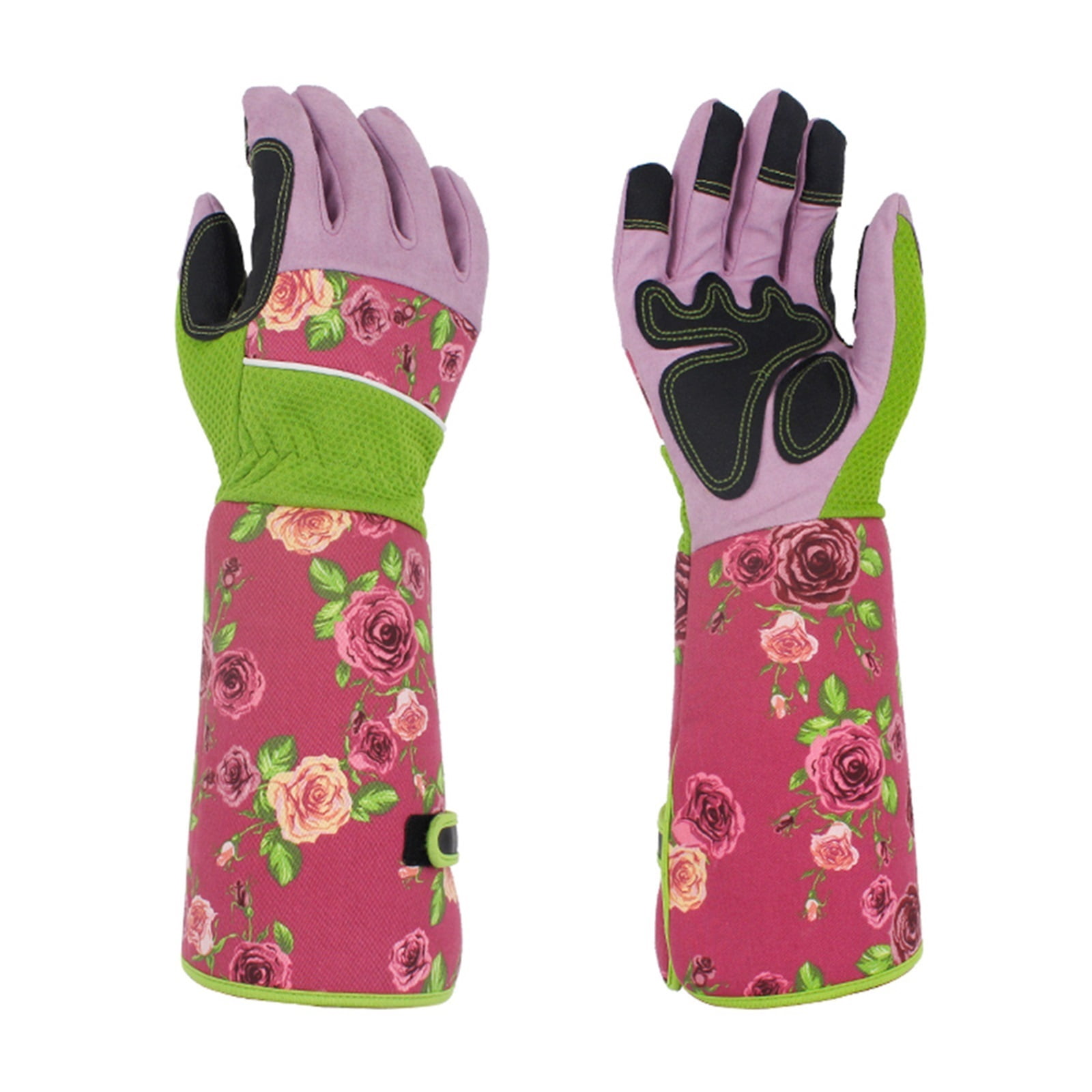 Long Rose Pruning Garden Gloves Puncture Resistant Work Yard Glove ...