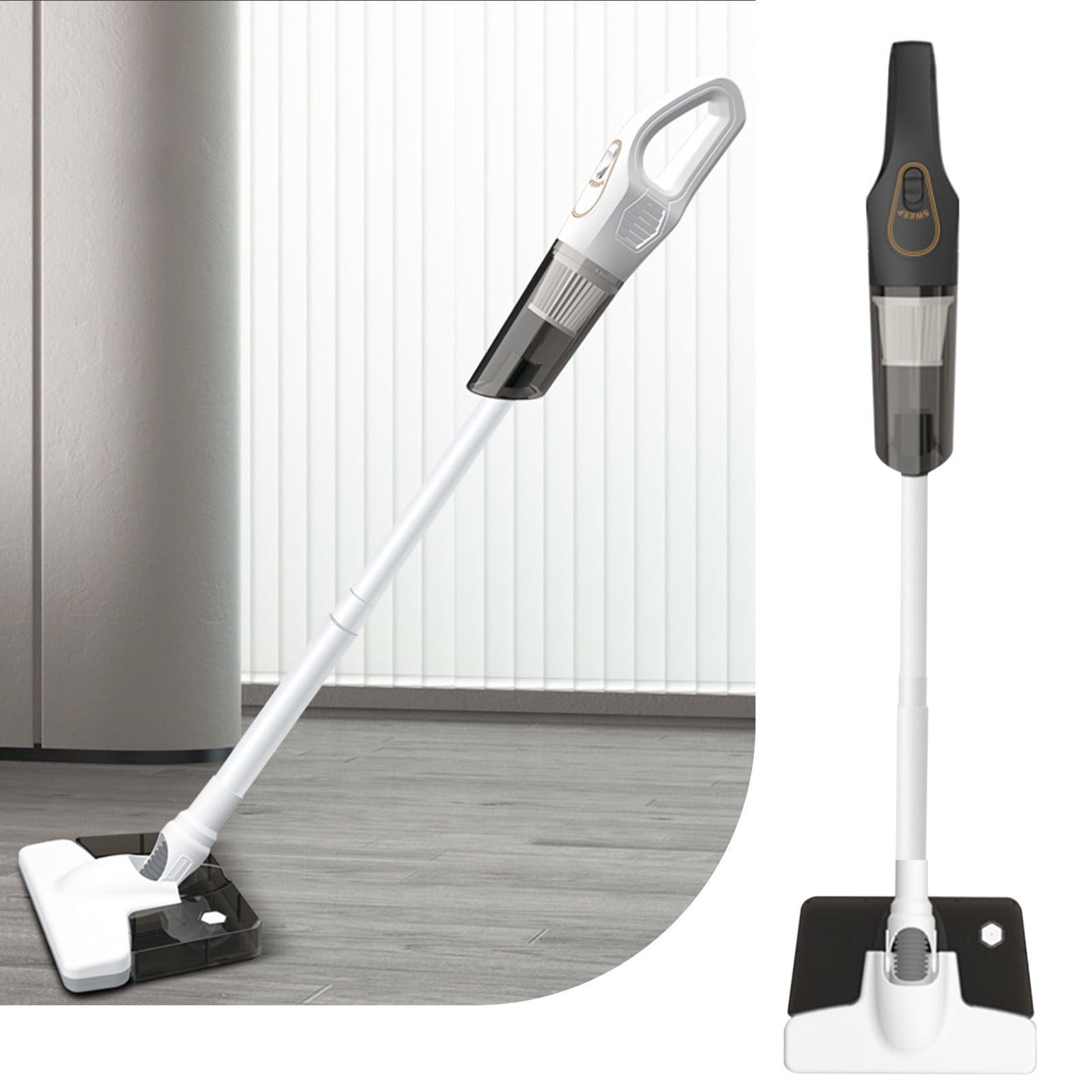 Long Runtime Stick Vacuum, Lightweight Pet Hair Remover, 30-Min Battery ...