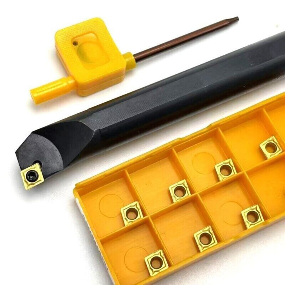 Long Service Life 16mm S16Q SCLCR06 Internal Lathe Boring Bar Turn Tool Kit with 10 CCMT060204 ...