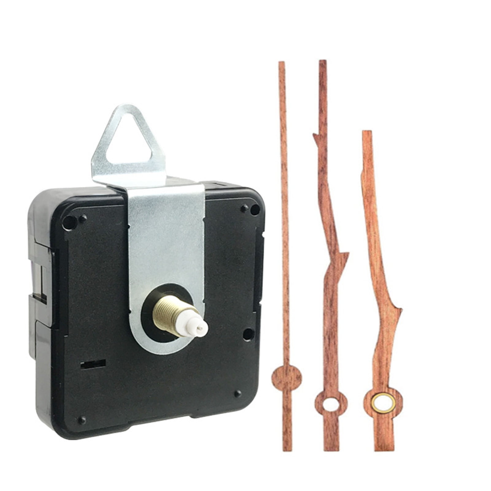 Long Shaft Clock Movement with Walnut Wood Clock Hands Mechanism with ...