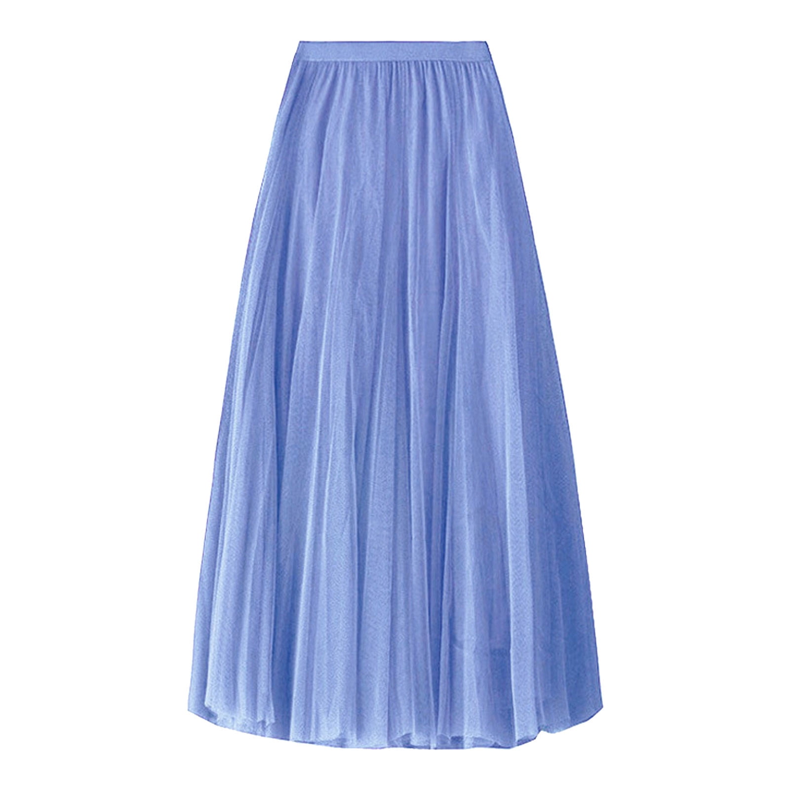 Long Skirts For Women Mid-Calf Length Skirt Dance Party A-Line Tulle ...