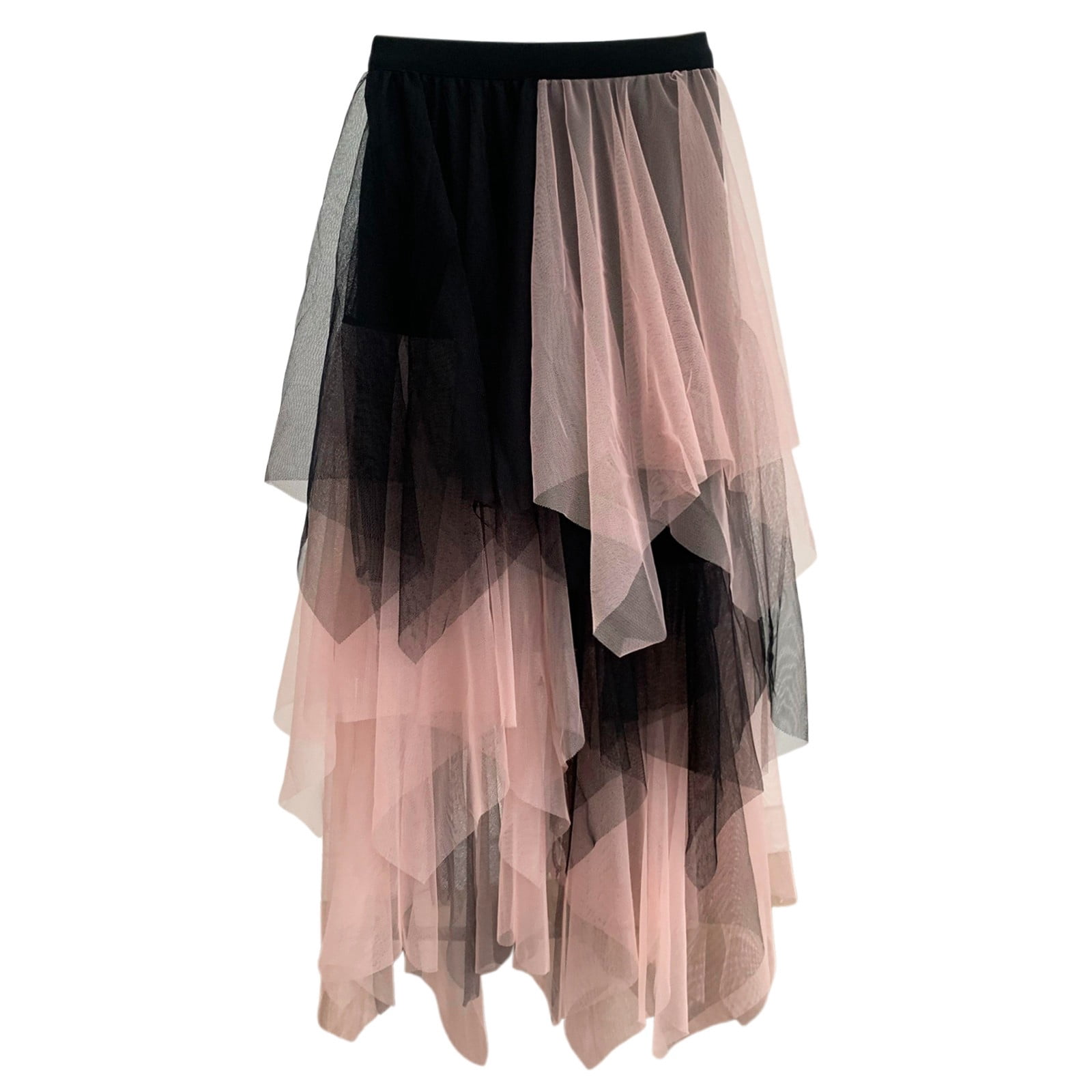 Long Skirts for Women Boneless A Hem Wedding Dress Long Petticoat Tutu ...