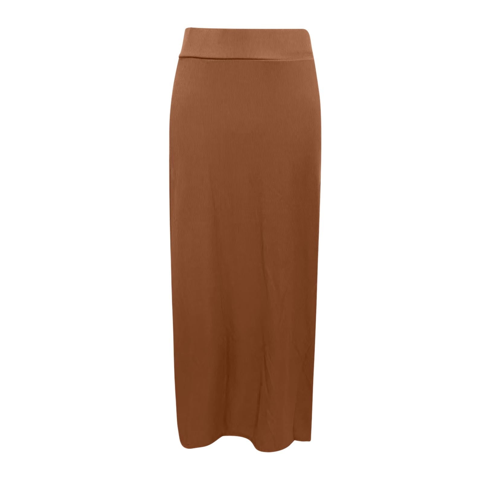 Long Skirts for Women Half Skirt and Solid Color with Hip Wrap Skirt ...