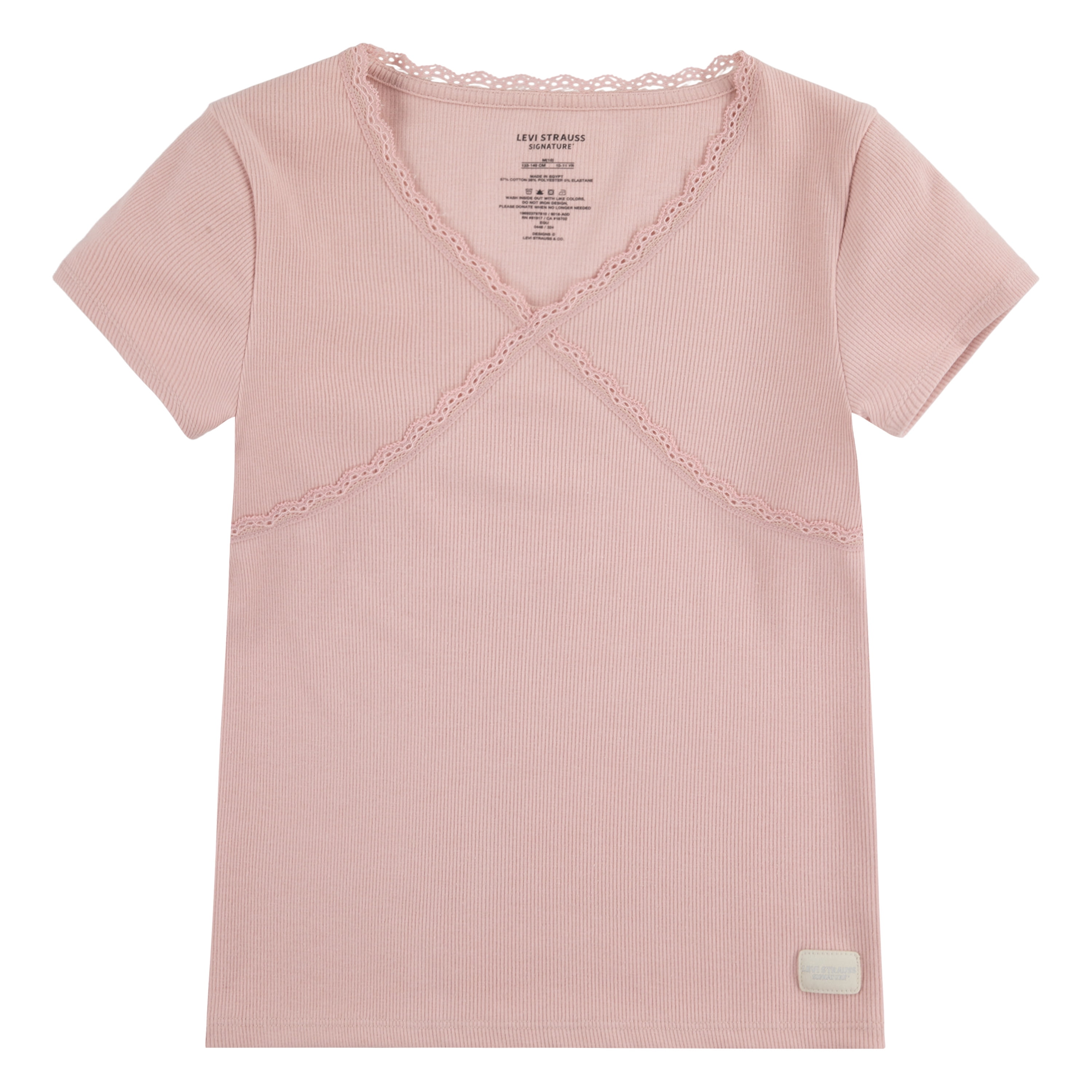 Signature by Levi Strauss & Co. Girls Knit Top, Sizes XS-XL - Walmart.com