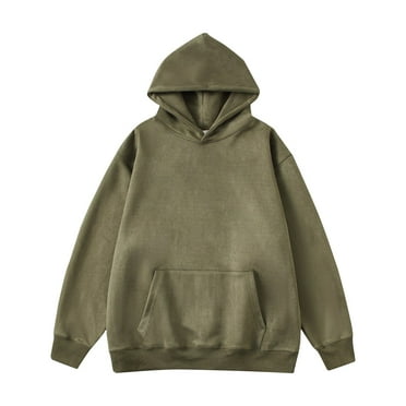 AnuYalue Mens Big and Tall Sweatshirts Casual Fall Winter Outdoor Workout Pullover with Hood ...