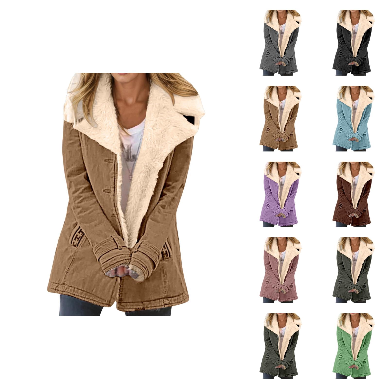 Long Sleeve Jacket With Hood For Autumn And Winter Mid Length Casual ...