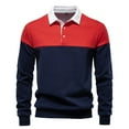 Long Sleeve Shirts for Men, Men's Shirts Long Sleeve, Color Block ...