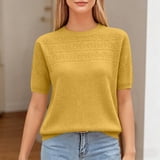 Long Sleeve Shirts for Women Linen Basic Work Blouses Tops Fall ...