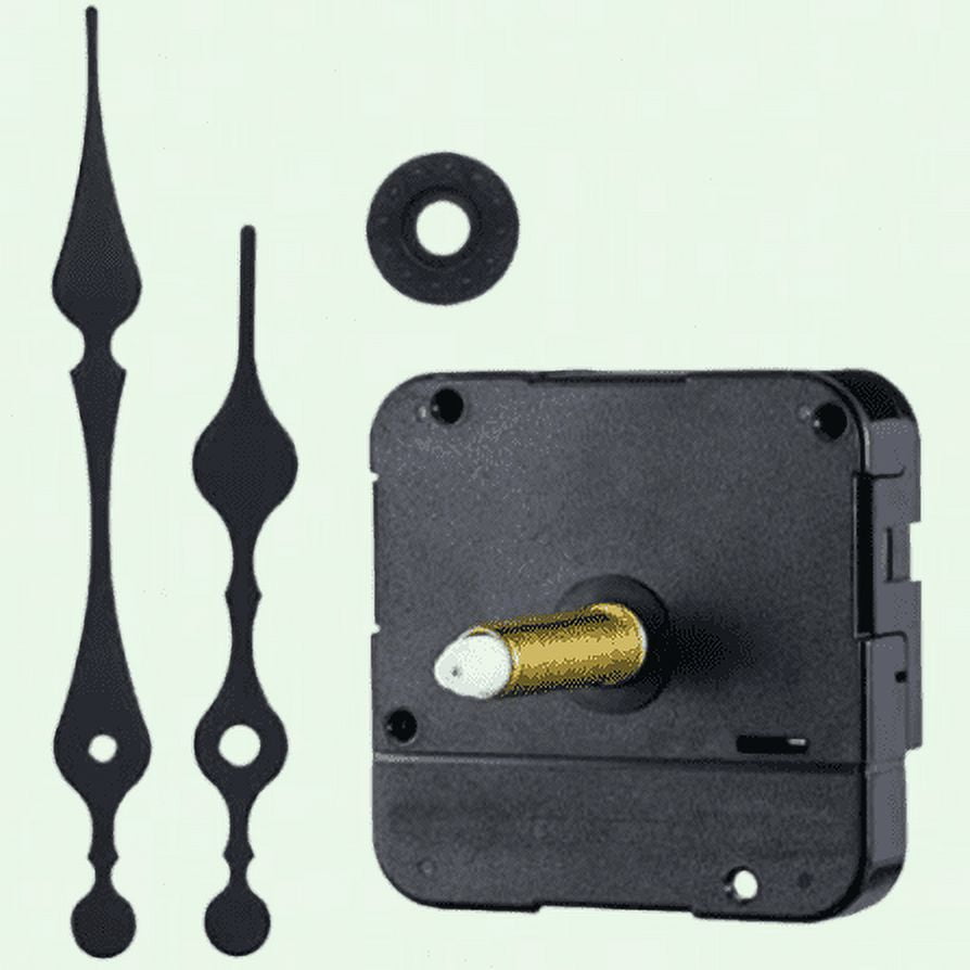 Long Spindle Quartz Clock Movement with 2 Hands, 1.0 Inches Thread ...