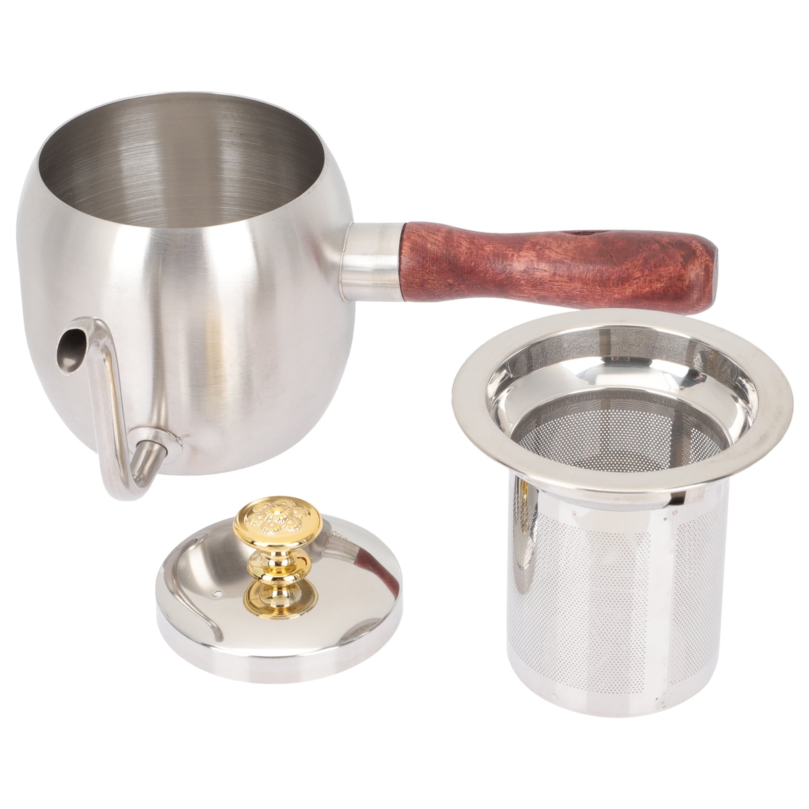 Long Spout Coffee Pot Hand Brewing Coffee Pot Stainless Steel Coffee ...