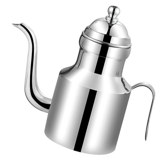 Long Spout Stainless Steels Condiment Bottle Leak proof Oil Container ...