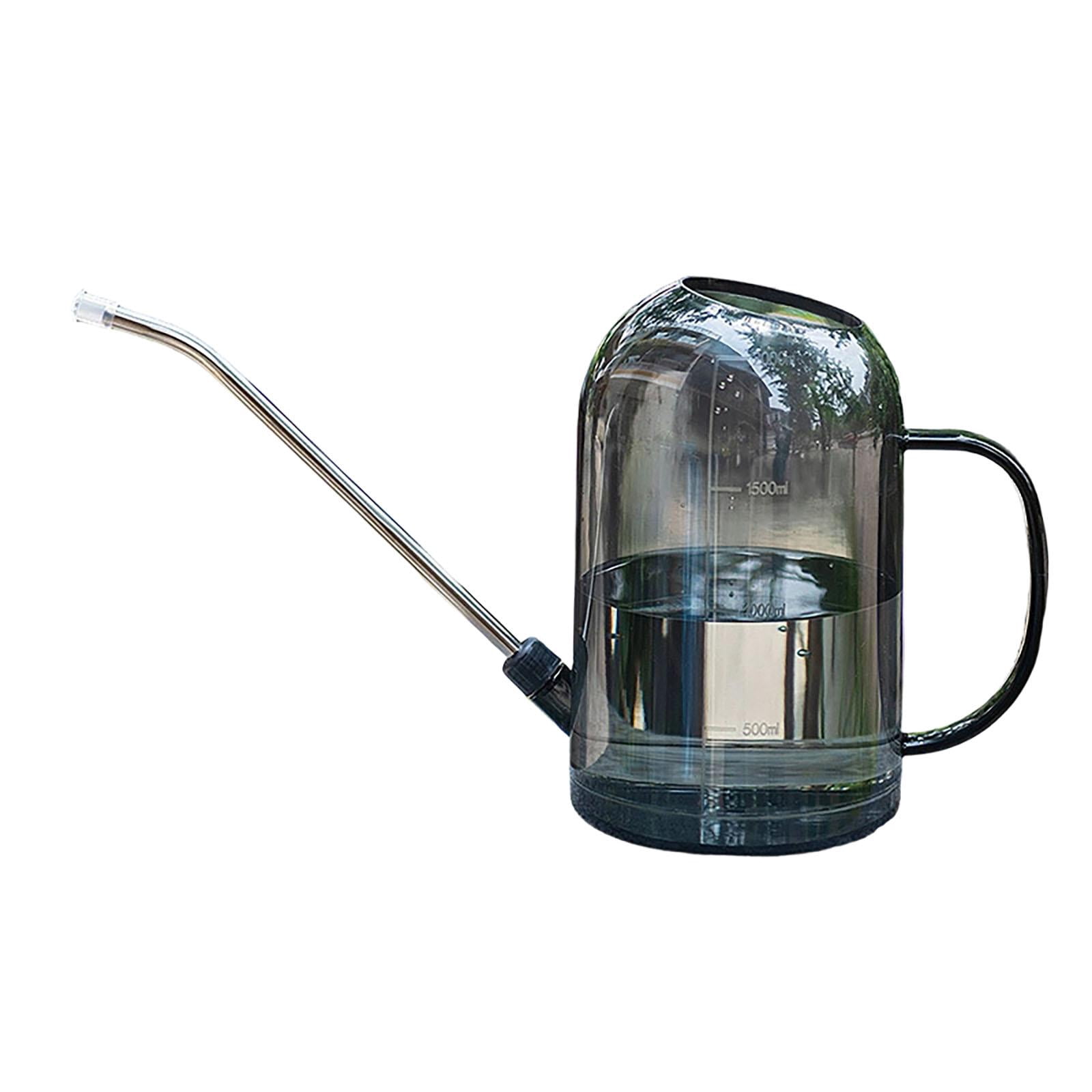 Long Spout Watering Can, Small Plant Watering Can, Clear Plastic, 68Oz ...