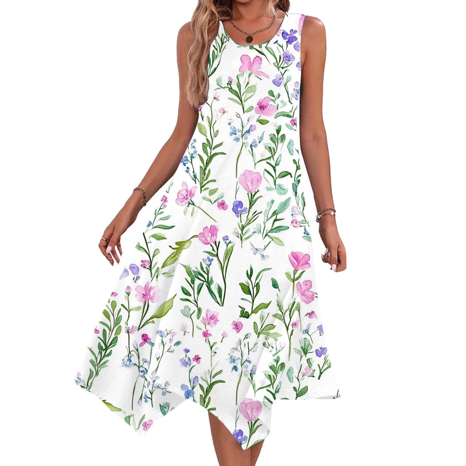 Long Spring Dresses for Women 2025 Sexy Casual Outfits Petite Floral ...