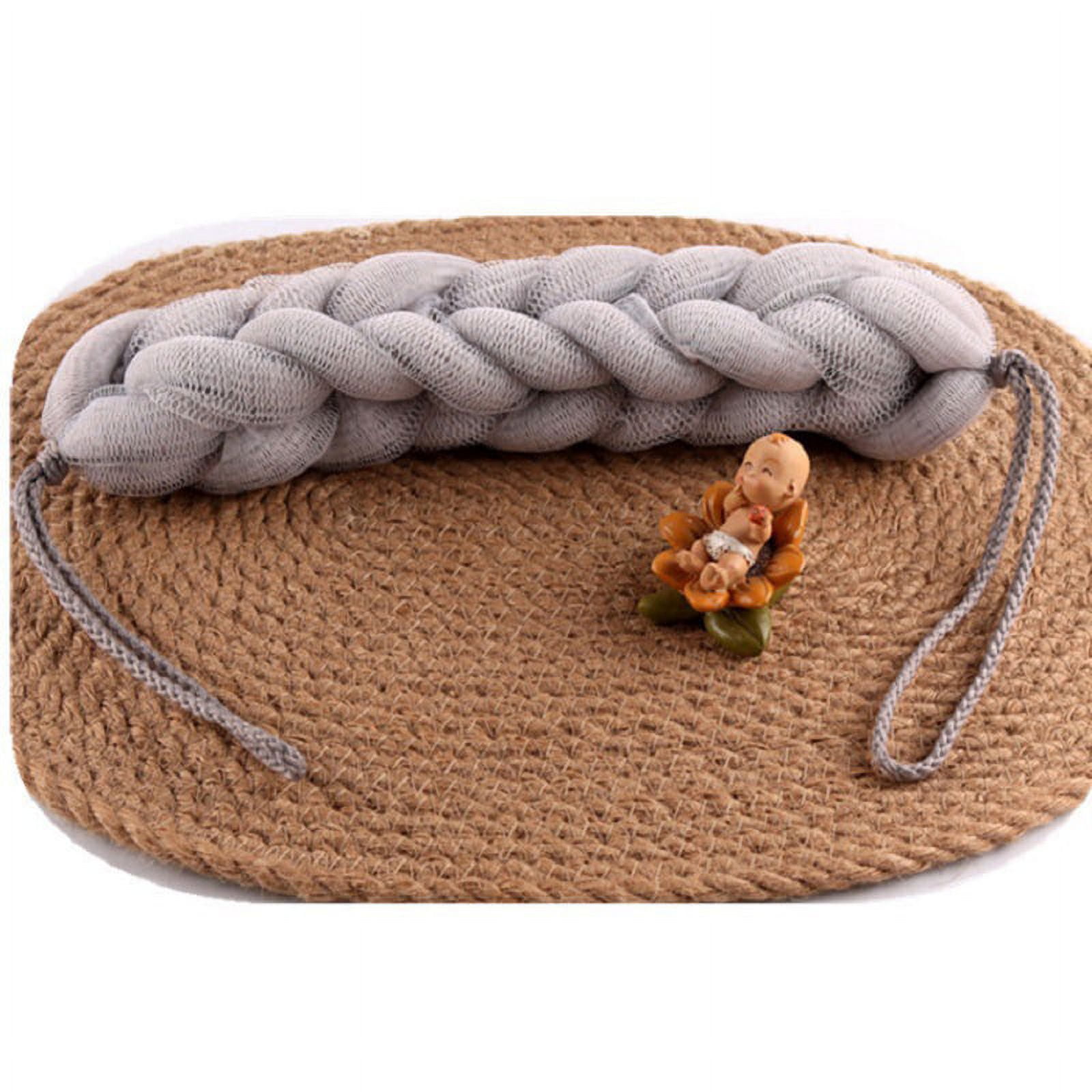 Long Stretch Back Sponge with Rope Handles Back Scrubber Bath Shower ...