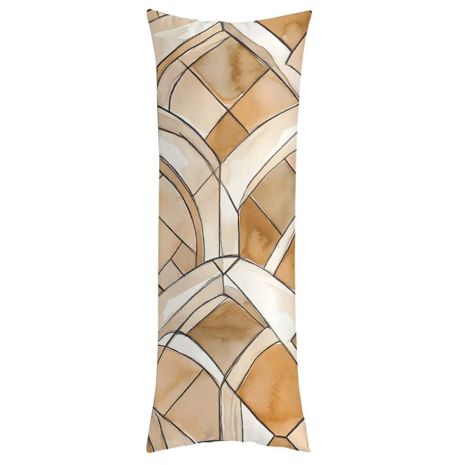 Long Strip Polyester Pillowcase Without Pillow Core Hidden Zipper ...