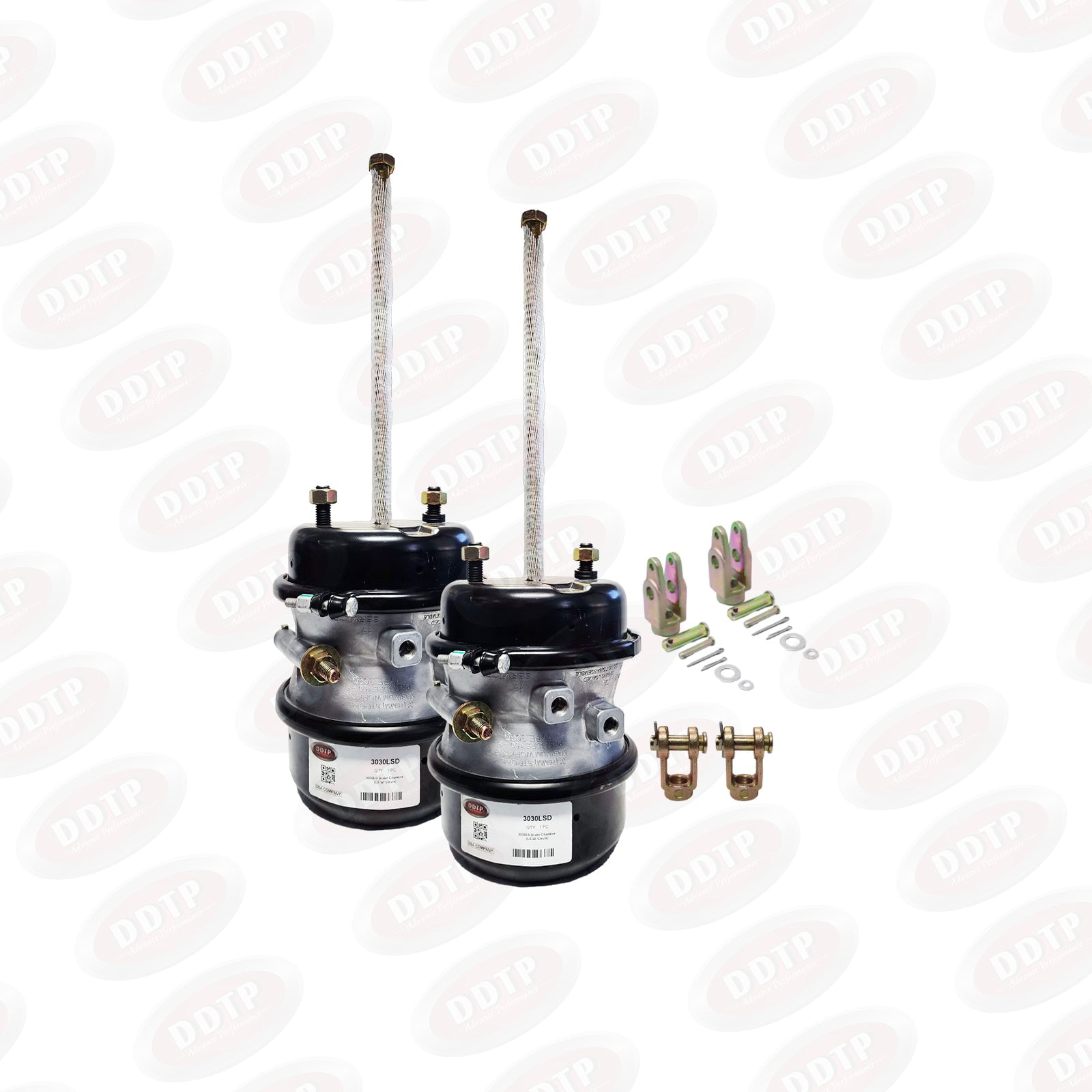 Long Stroke 3030LS Brake Chamber with Clevis (Set of 2) - Walmart.com