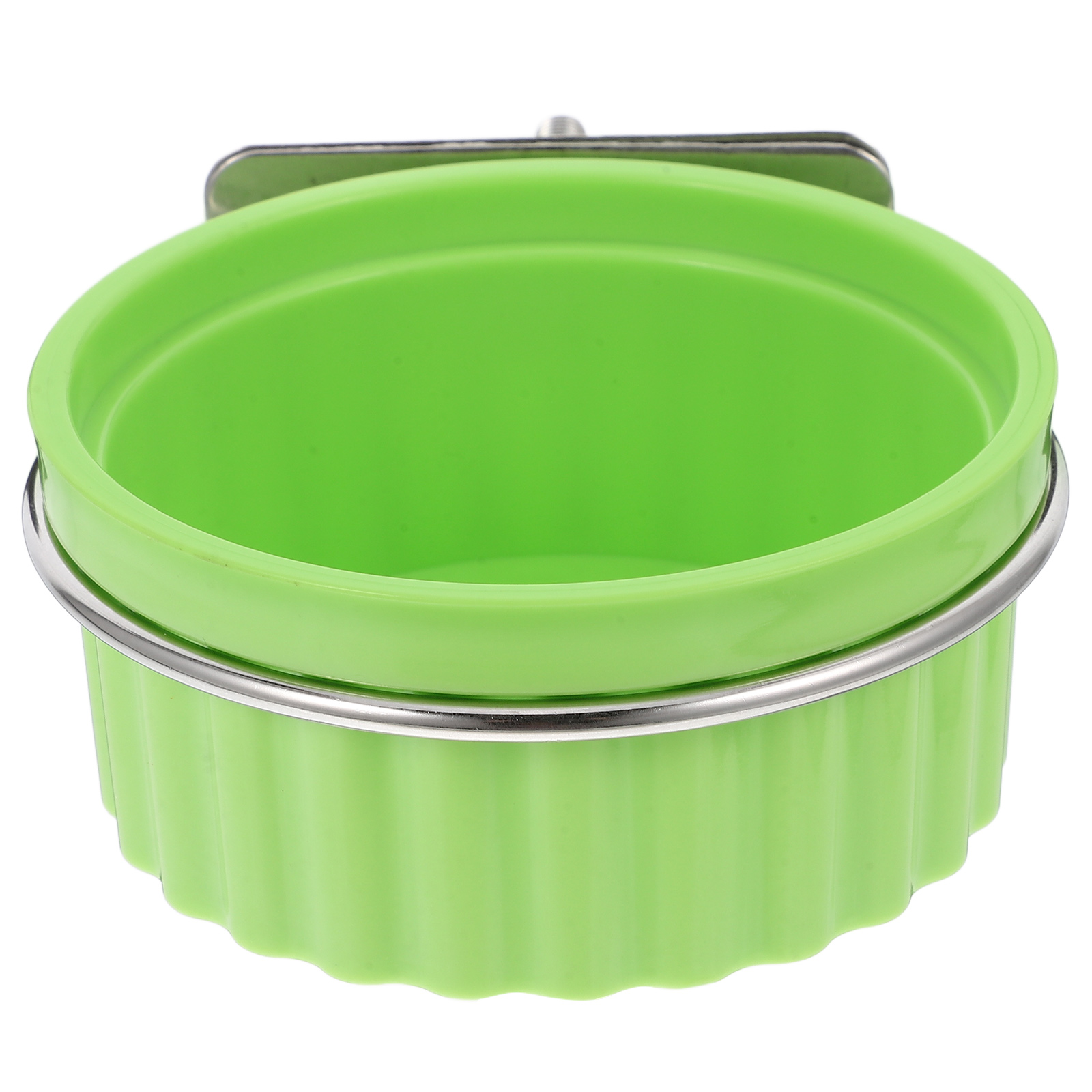 Long Tail Bird Cage Parrot Food Bowl 13.00X10.00X4.50CM Green - Walmart.com
