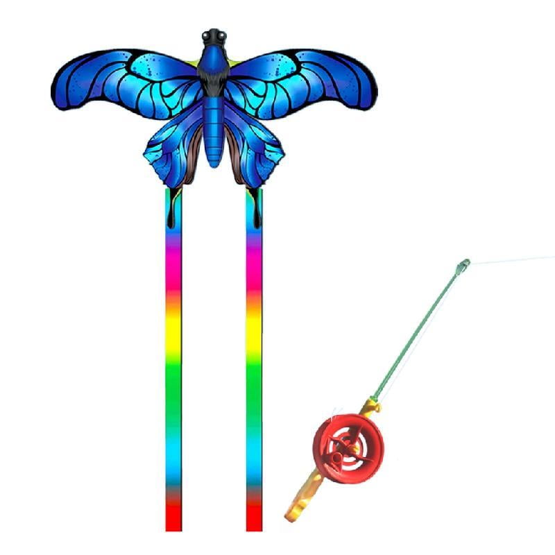 Long Tail Dynamic Wing Kites with Fishing Rod Line Dynamic Swallow ...