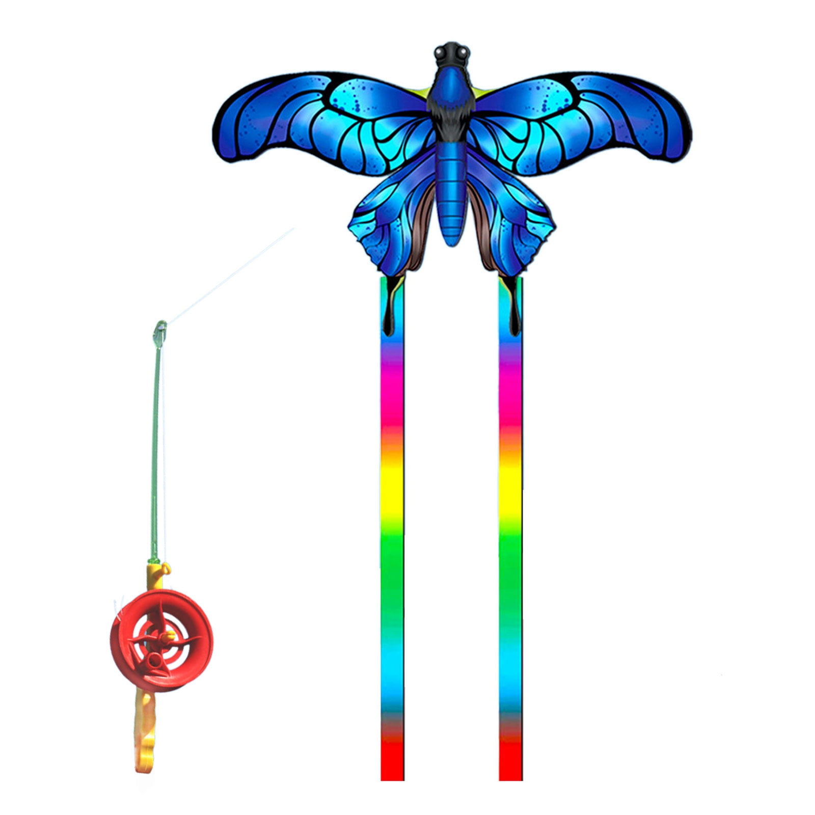 Long Tail Dynamic Wing Kites with Fishing Rod Line Dynamic Swallow ...