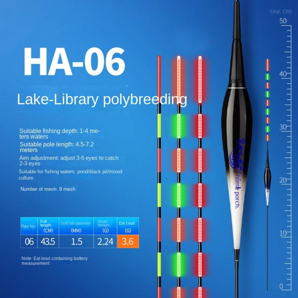Long Tail New Night fishing Indicator Eye-grabbing Buoy Strike Light ...