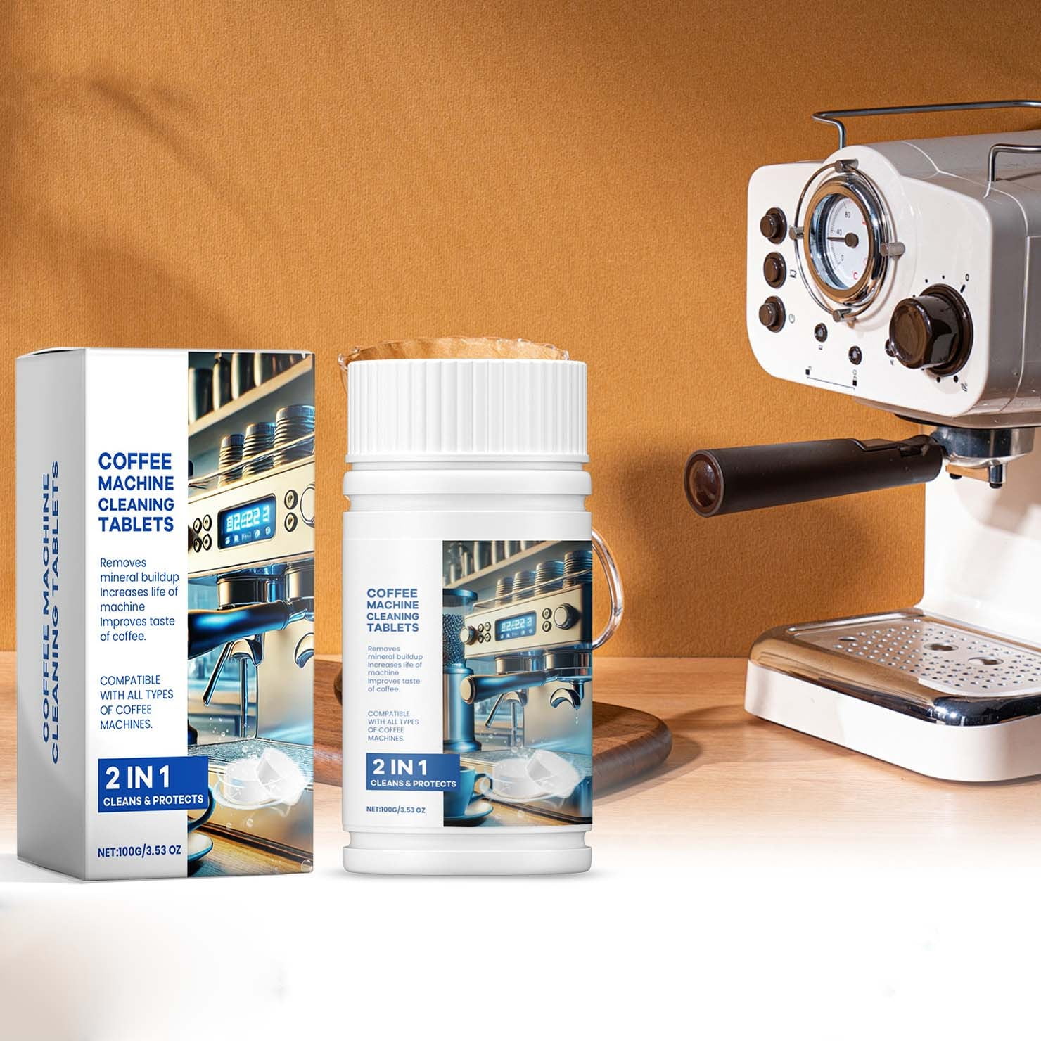 Long-Term Protection Coffee Machine Cleaner – Strong Decontamination ...