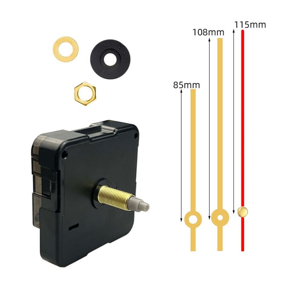 Long Thread Wall Clock Movement Silent Clock Movement Clock Mechanism ...