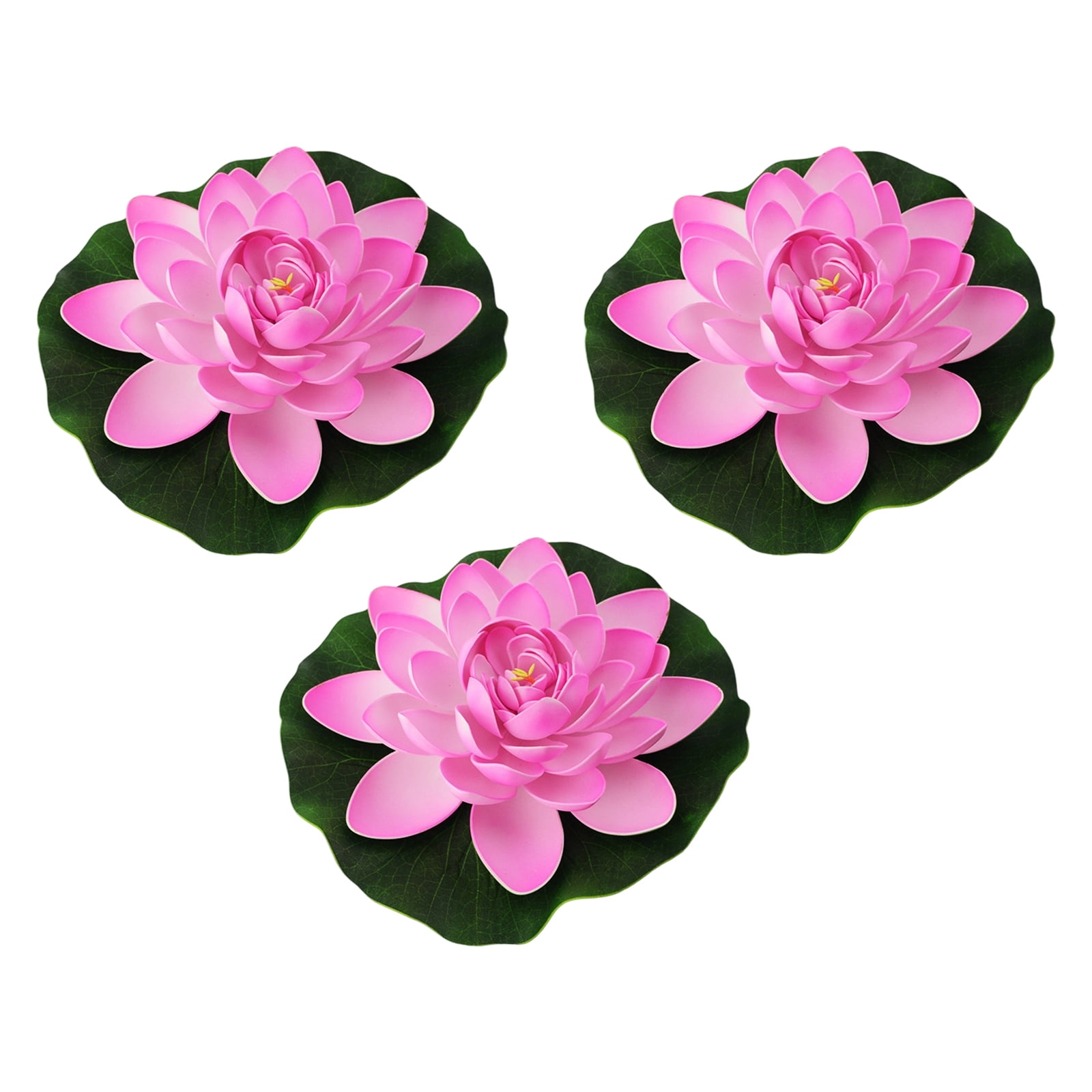 Long Time Faux Water Lilies Flower With Flexible Stem Floral Table ...