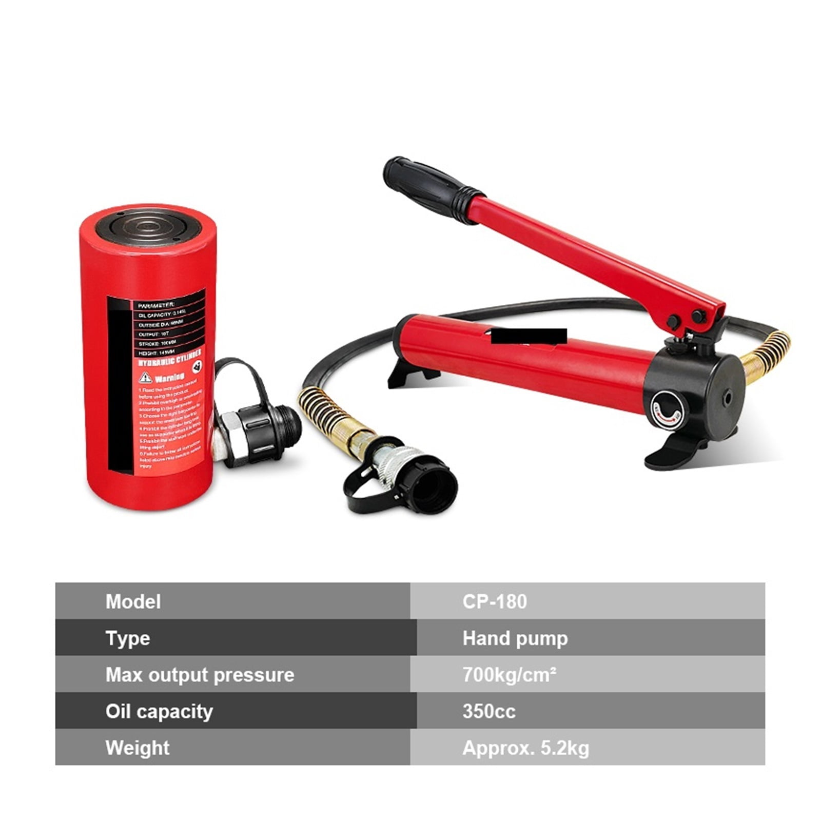 Long Type Hydraulic Cylinder Hydraulic Lifting Jack With Hydraulic ...