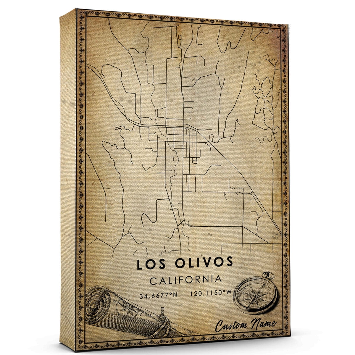 Long Valley Map Poster, New Jersey Map Art Poster, Canvas, Long Valley ...