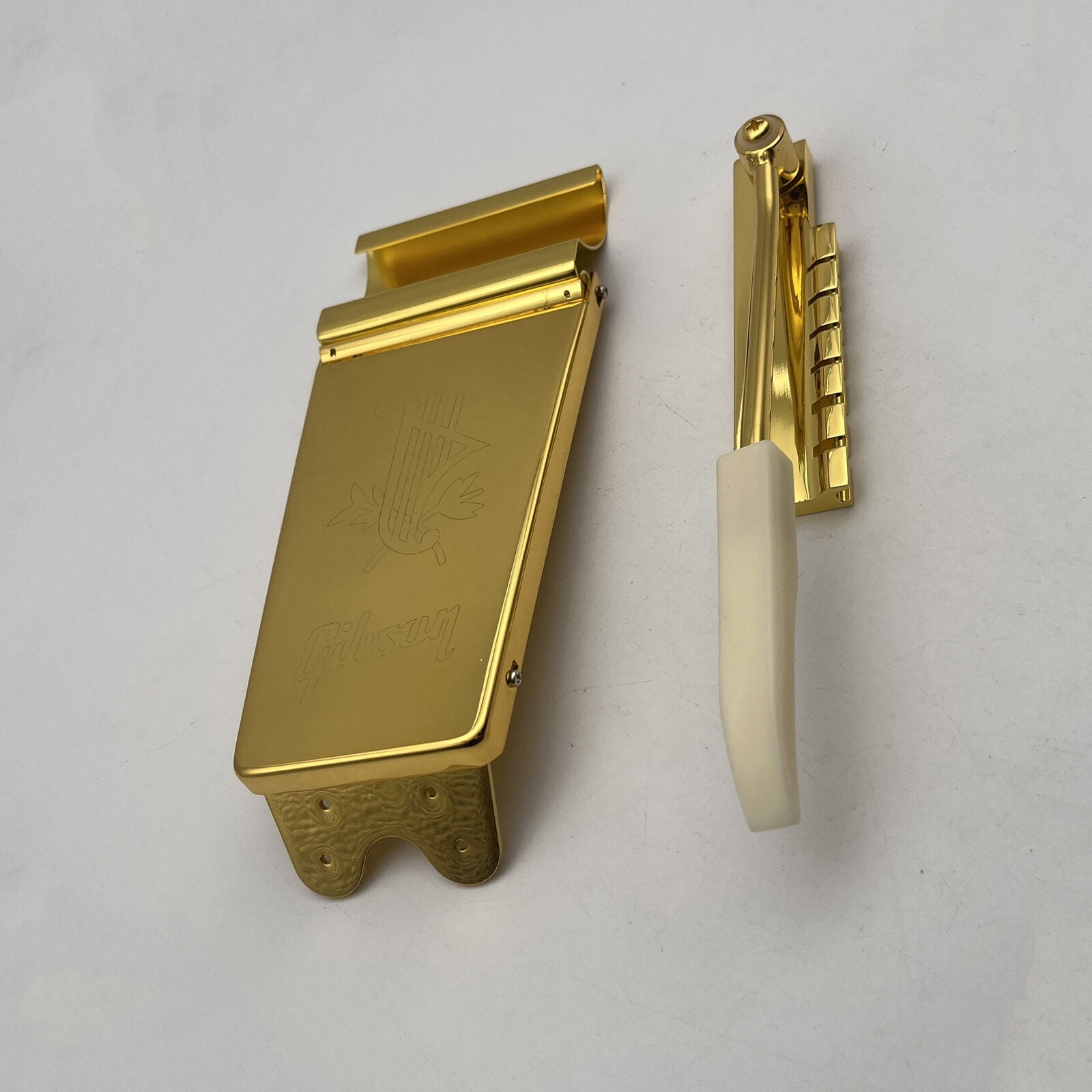 Long Version Arm Tailpiece Tremolo Bridge Gold FOR SG Les Paul LP ...