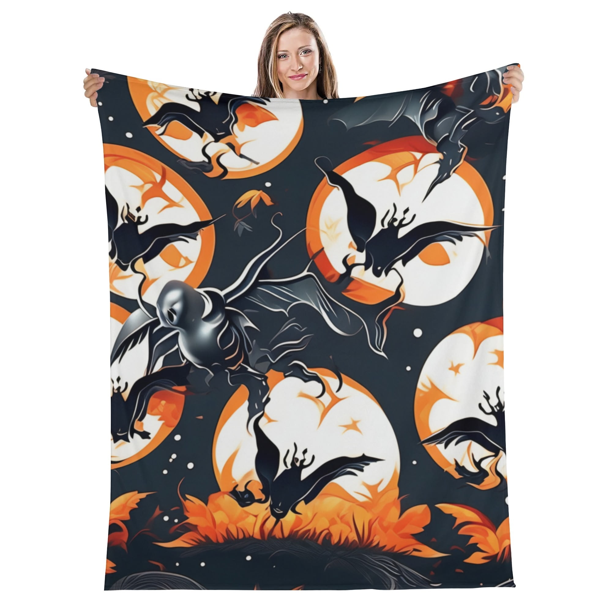 Long Vertical Flannel Breathable Blanket 4 Sizes - Walmart.com