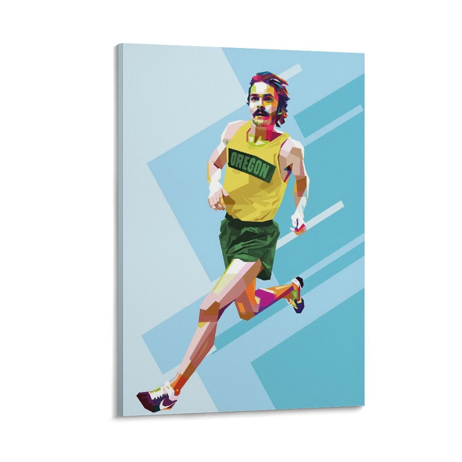 Long-distance Runner Star Steve Prefontaine Art Picture Poster Print ...