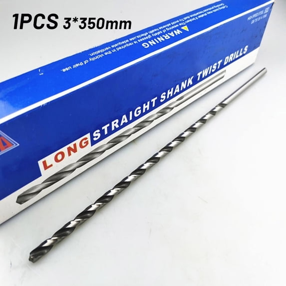 Long drill bit straight shank drill extra long W6 high speed steel ...