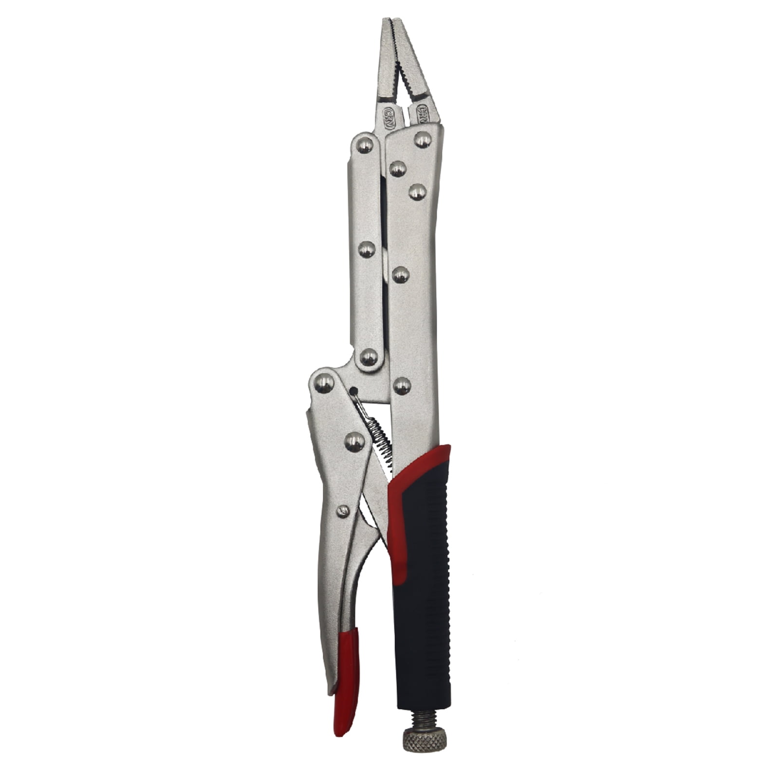 Long handle 80-degree curved nose pliers, round nose pliers, strong ...