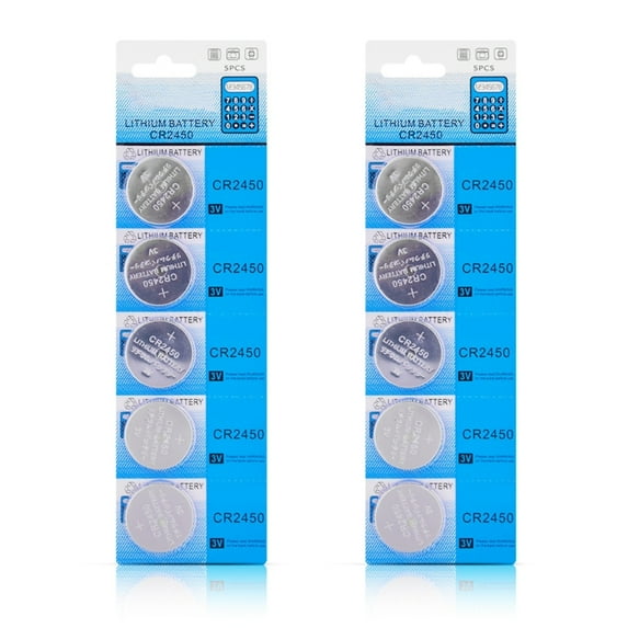 Long last CR2450 Batteries CR2450 Coin Battery for Automotive Key ...