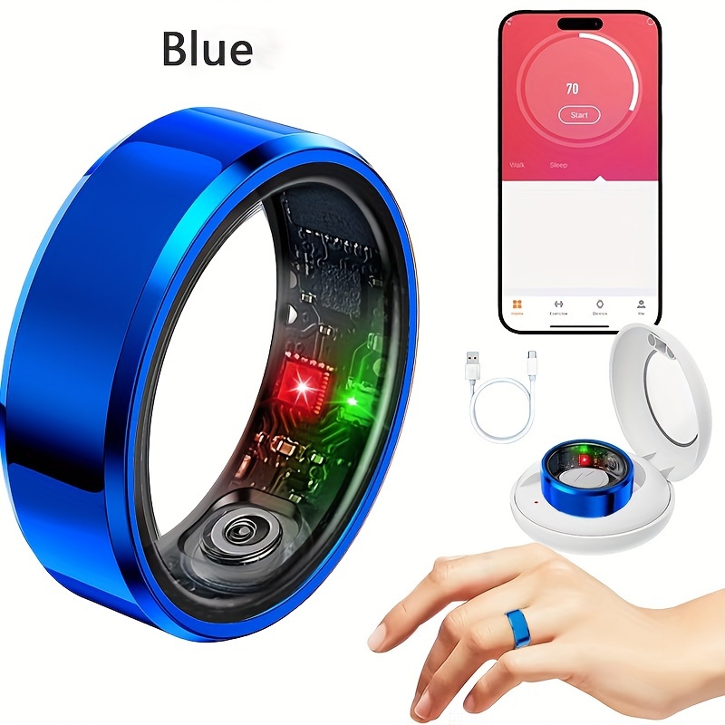 [Long-lasting Fitness Trackers Rings] Smart Rings, Men's And Women's ...
