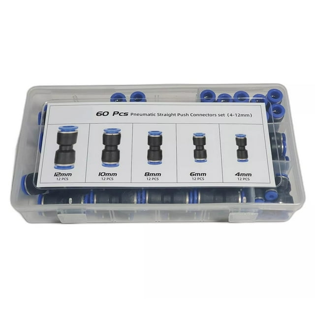 Long lasting and Reliable 60 Pcs Air Line Fittings Set with Airtight ...