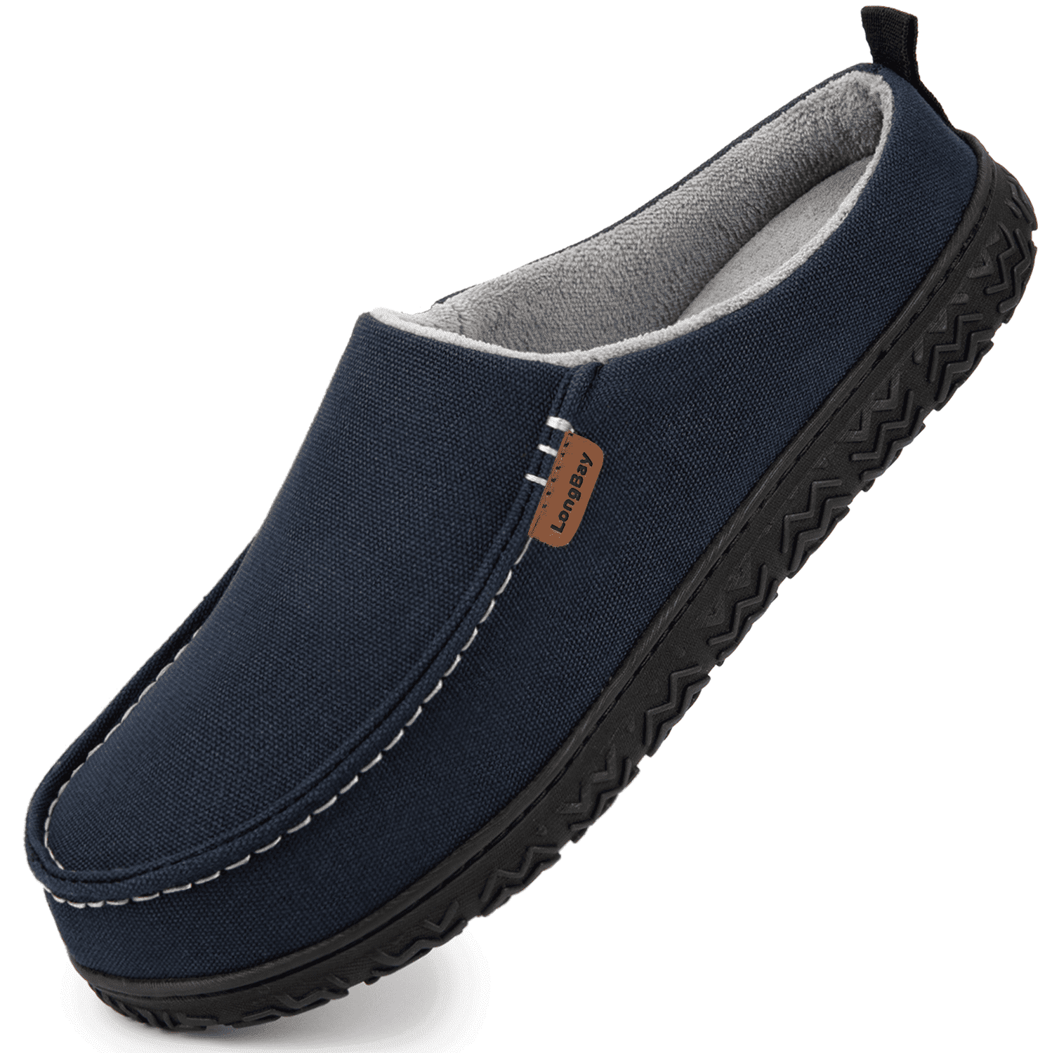 Walmart Black Friday Deals 2025 LongBay Men's Canvas Moccasin Slippers ...