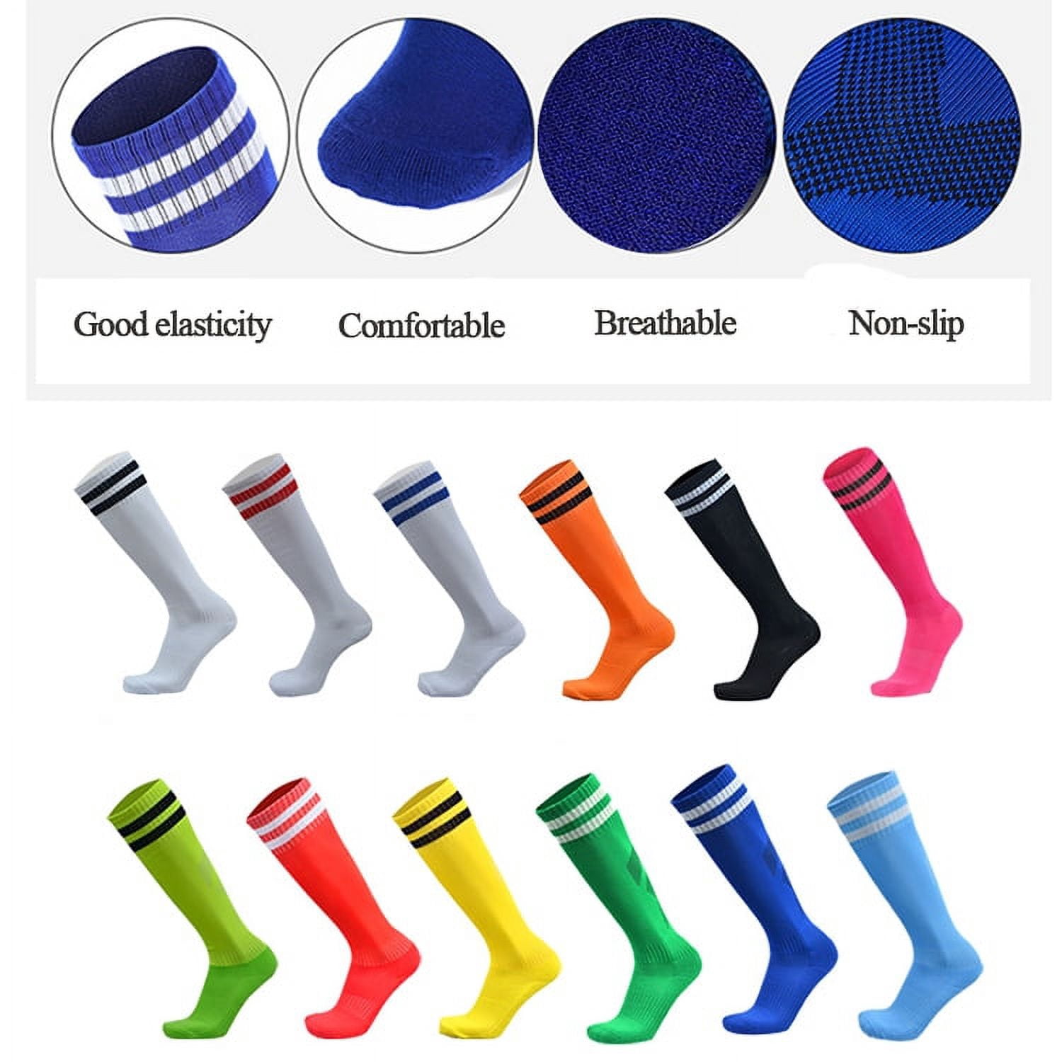 LongDay 1 pair All Sport Knee High Long Baseball Football Tube Socks ...